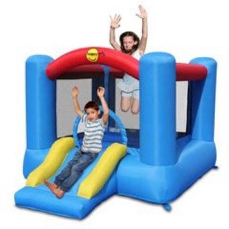 Hüpfburg Mini Hopsi mit Rutsche 9201R » HappyHop Hüpfburg